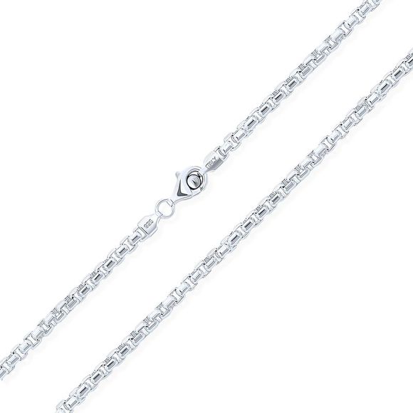 Bling Jewelry | Accessories | Heavy Square Rolo Box Chain Solid 30 ...